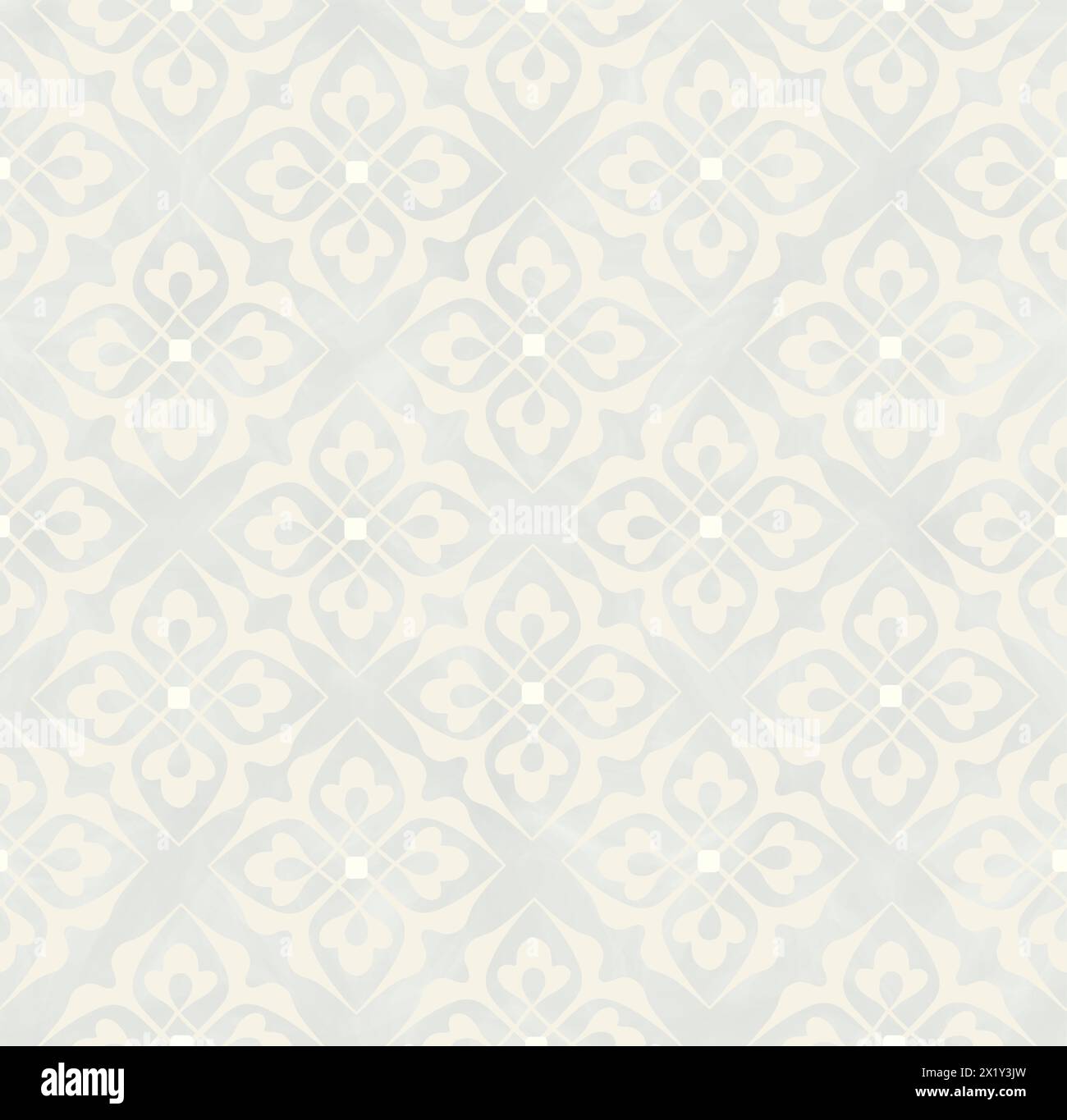 Floral arabesque line seamless pattern. Flourish fabric texture ...