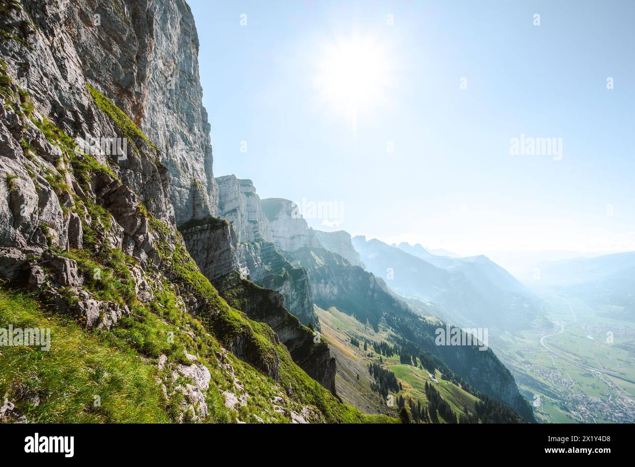Description: Amazing view on the Churfürsten mountain range from hike ...