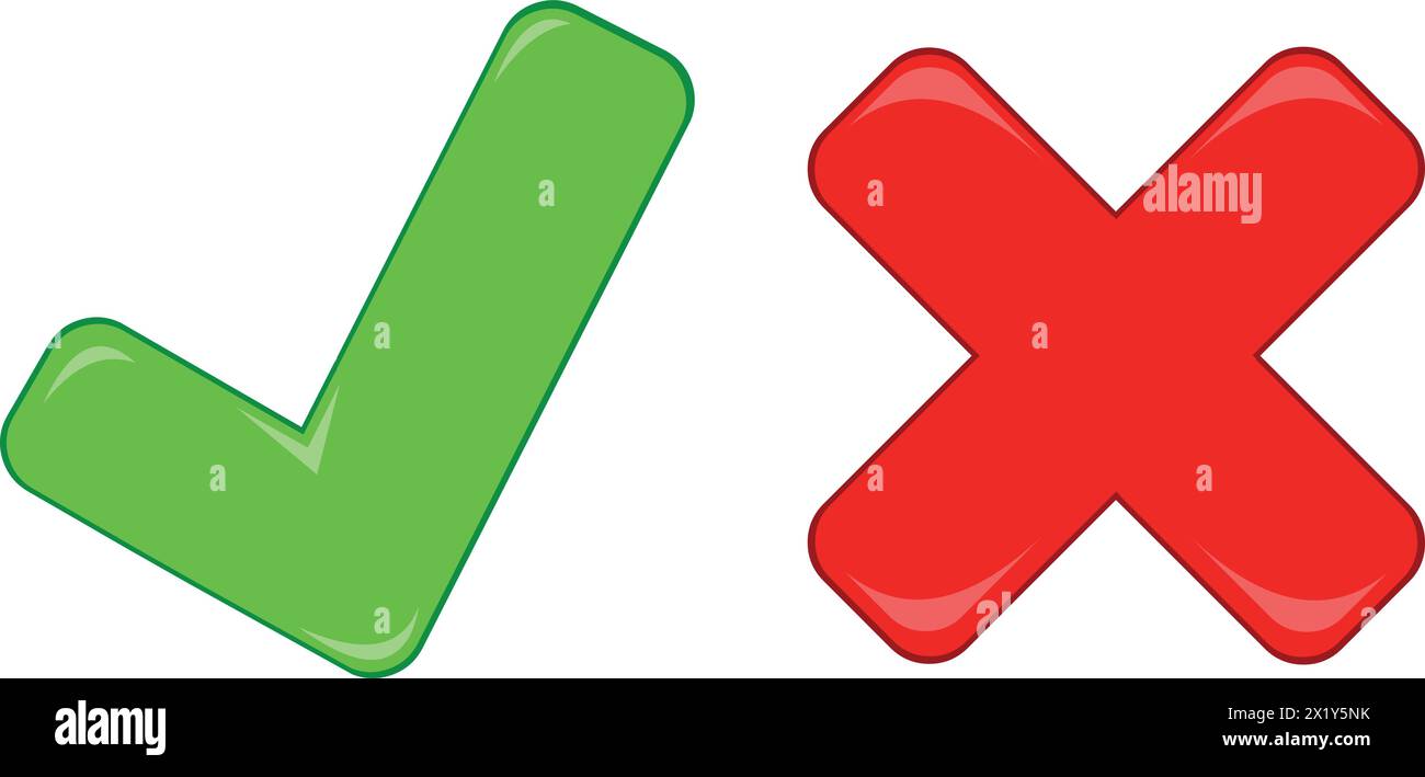 Accept checkmark icon hi-res stock photography and images - Alamy