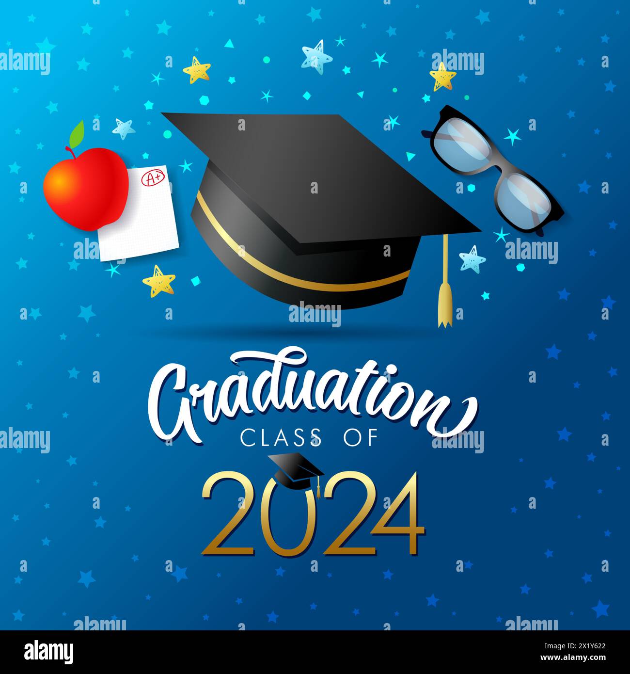 Graduation 2024 Stock Vector Images - Alamy