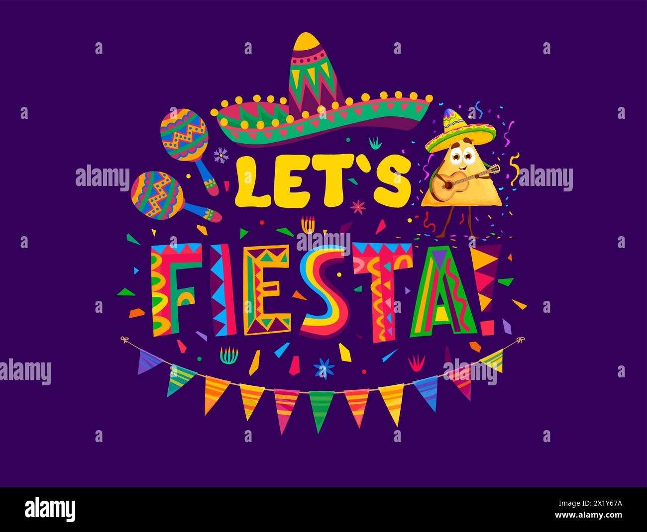 Mexican tradition us celebration Stock Vector Images - Alamy