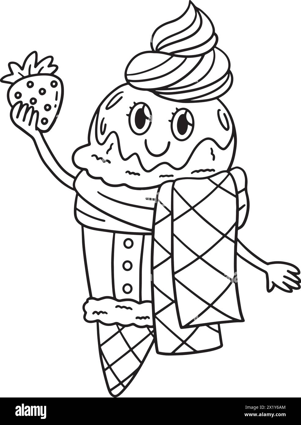 Sour Cream Coloring Page