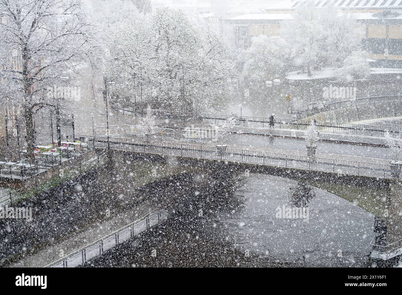 Strom river storm bridge hi-res stock photography and images - Alamy