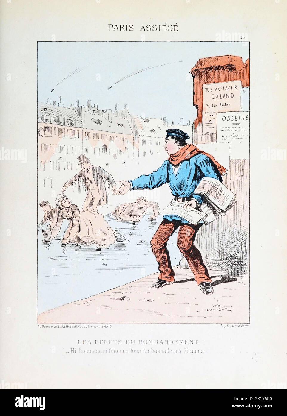 1871 paris cartoon hi-res stock photography and images - Alamy