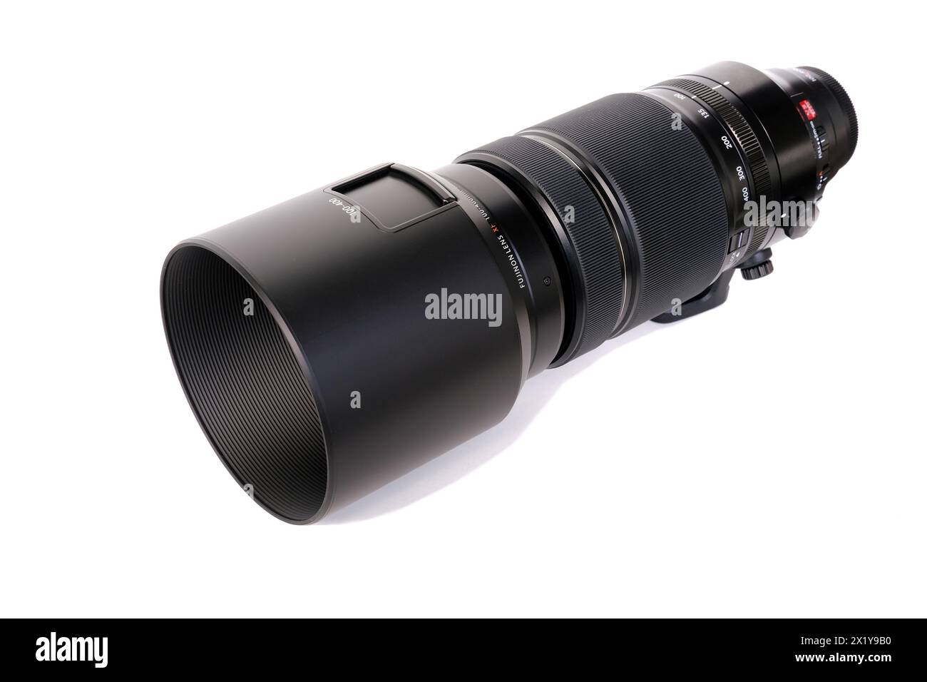 FRANKFURT, GERMANY - May 2021: Fujinon lens XF 100-400MM for Fujifilm X ...