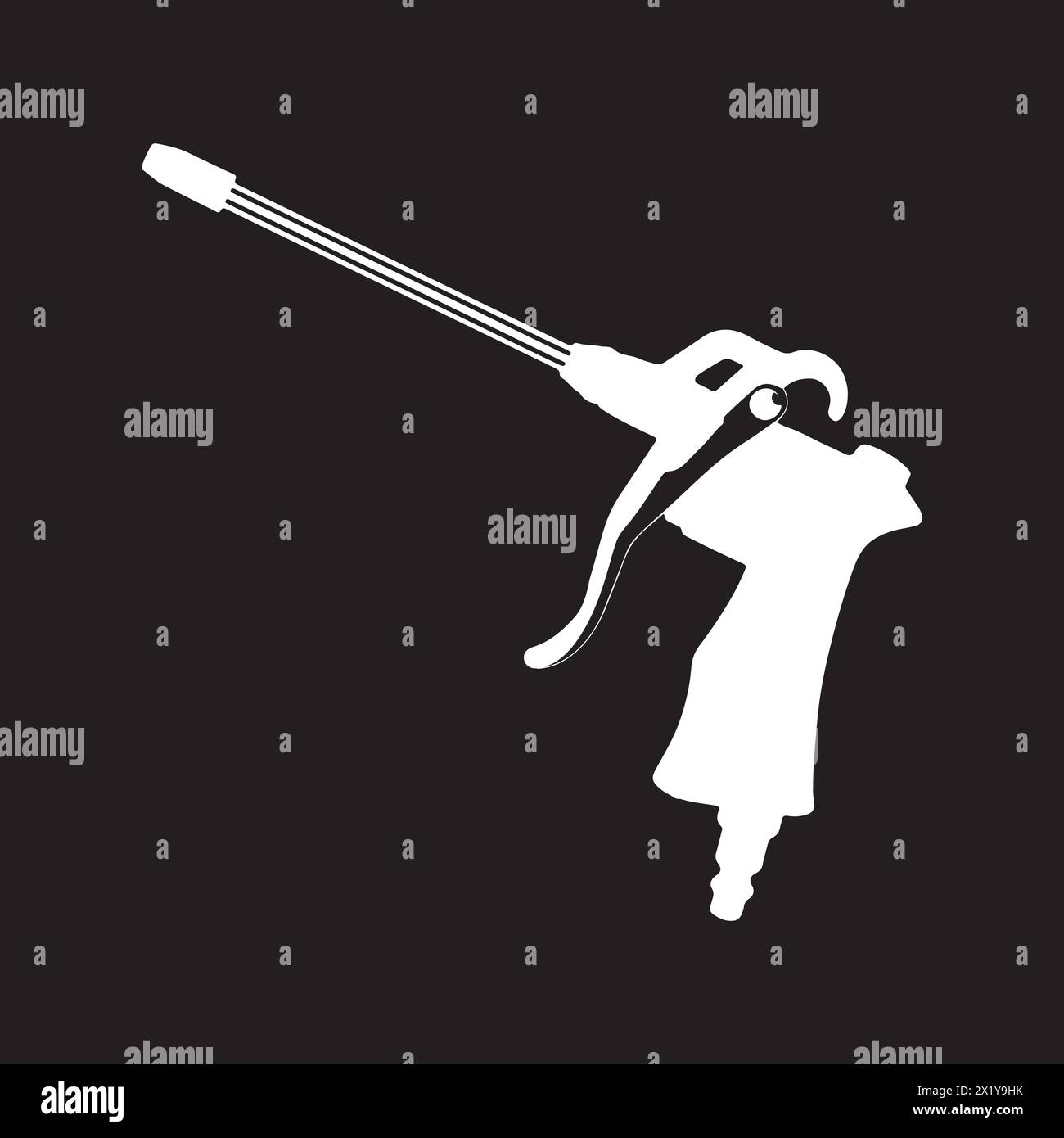 Air blow gun Stock Vector Images - Alamy