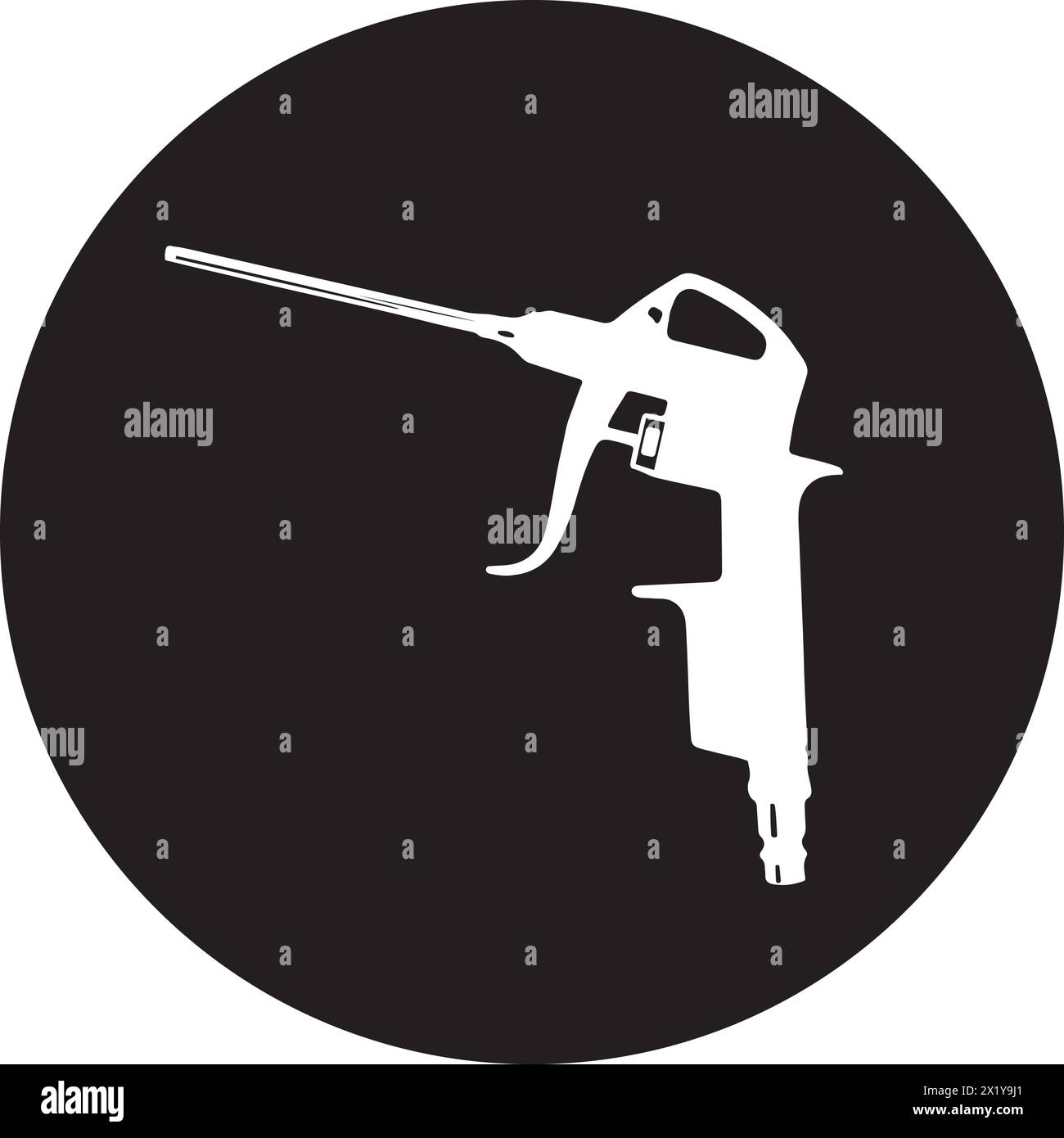 Compressed air drill Stock Vector Images - Alamy