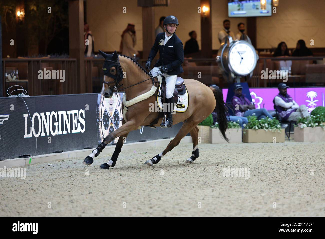 Richard Howley of Ireland with Equine America Consulent de Prelet Z ...