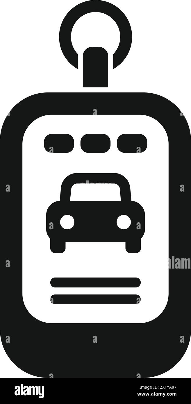 Modern alert entry icon simple vector. System alarm. Device service ...