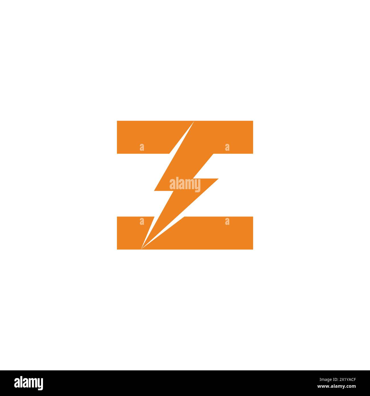 letter t thunder square electric icon logo vector Stock Vector Image ...