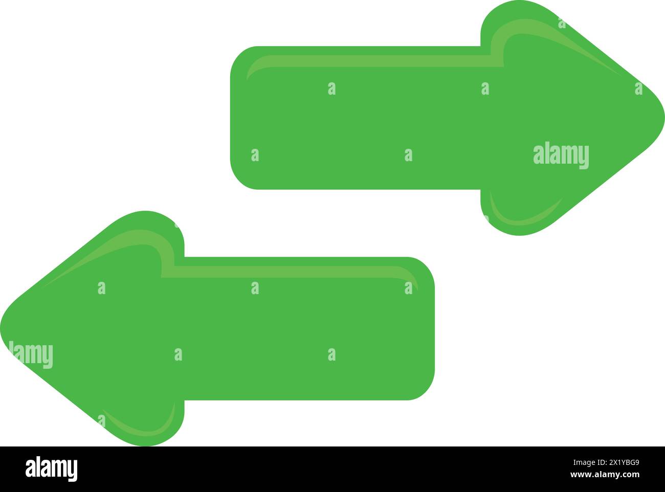 Double side arrow hi-res stock photography and images - Alamy