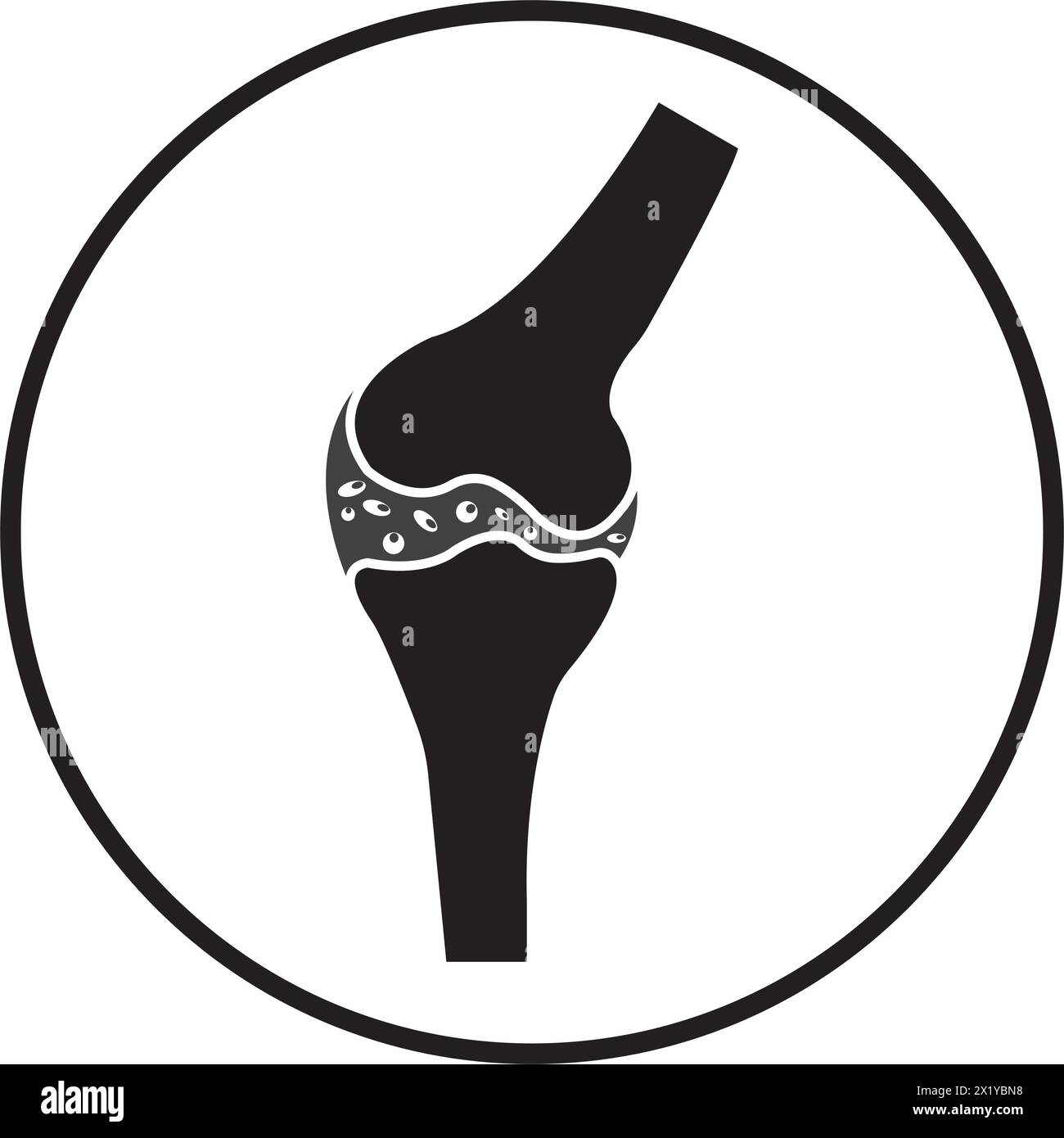 Bone joints icon vector illustration symbol design Stock Vector Image ...