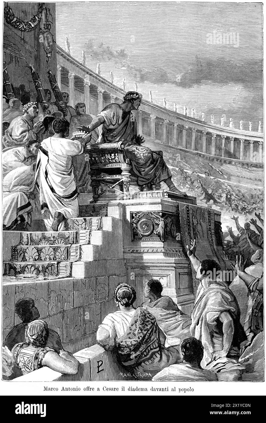 Mark antony illustration Cut Out Stock Images & Pictures - Alamy