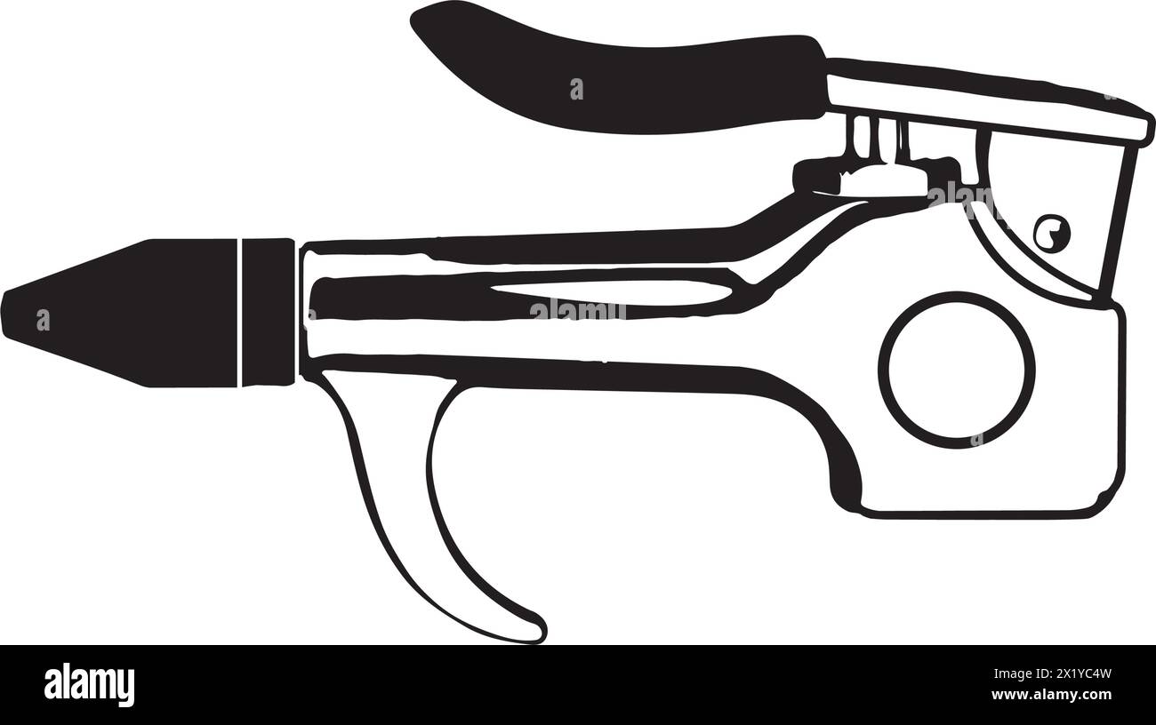 Air blow gun Stock Vector Images - Alamy
