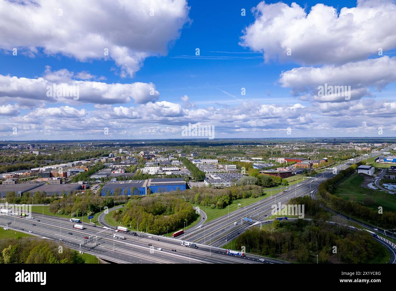Dutch freeway interchange hi-res stock photography and images - Alamy