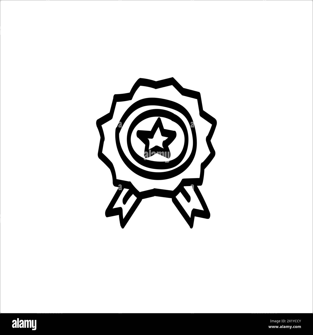 Premium quality star badge Black and White Stock Photos & Images - Alamy