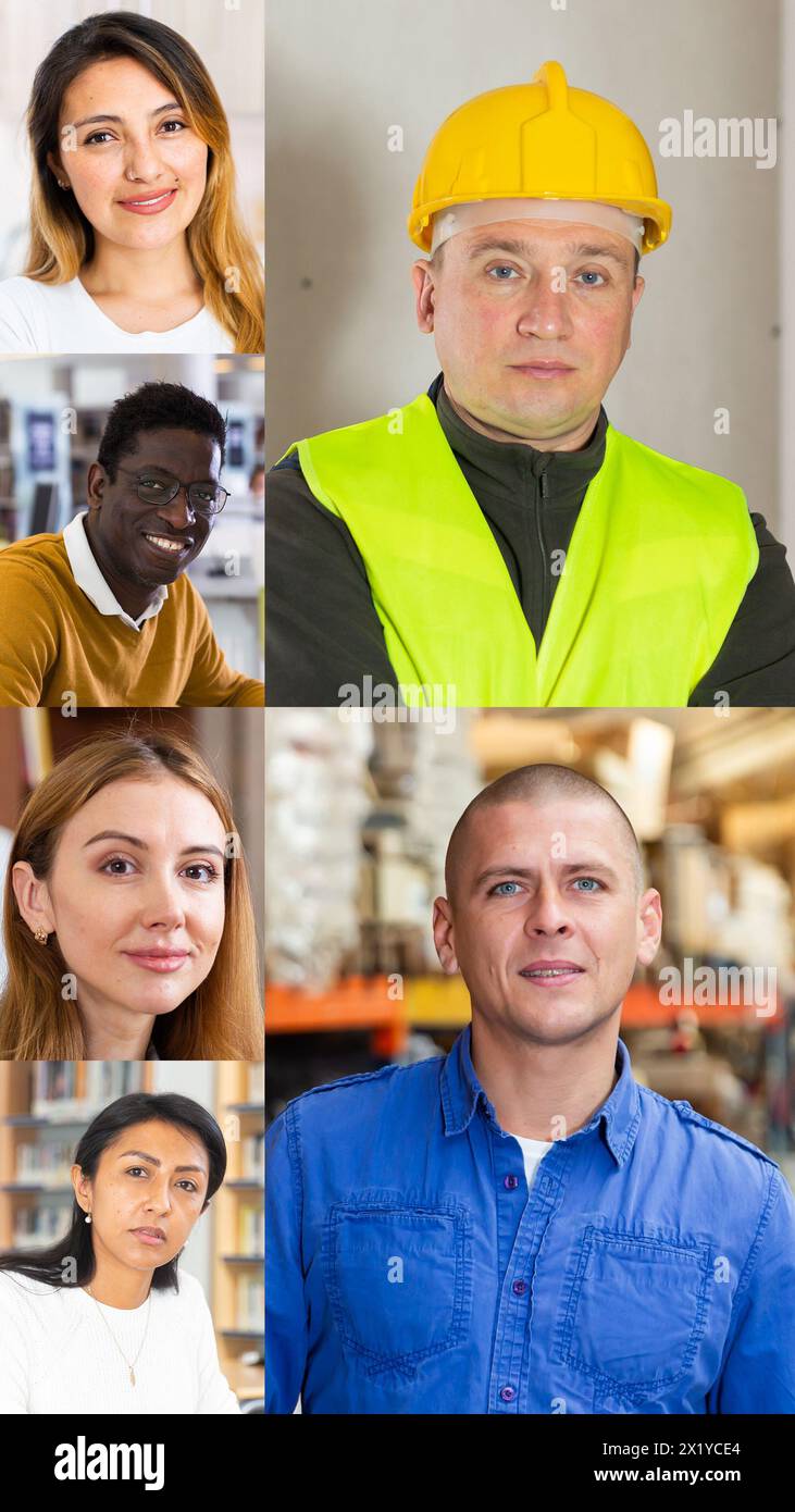 Portrait templates hi-res stock photography and images - Alamy