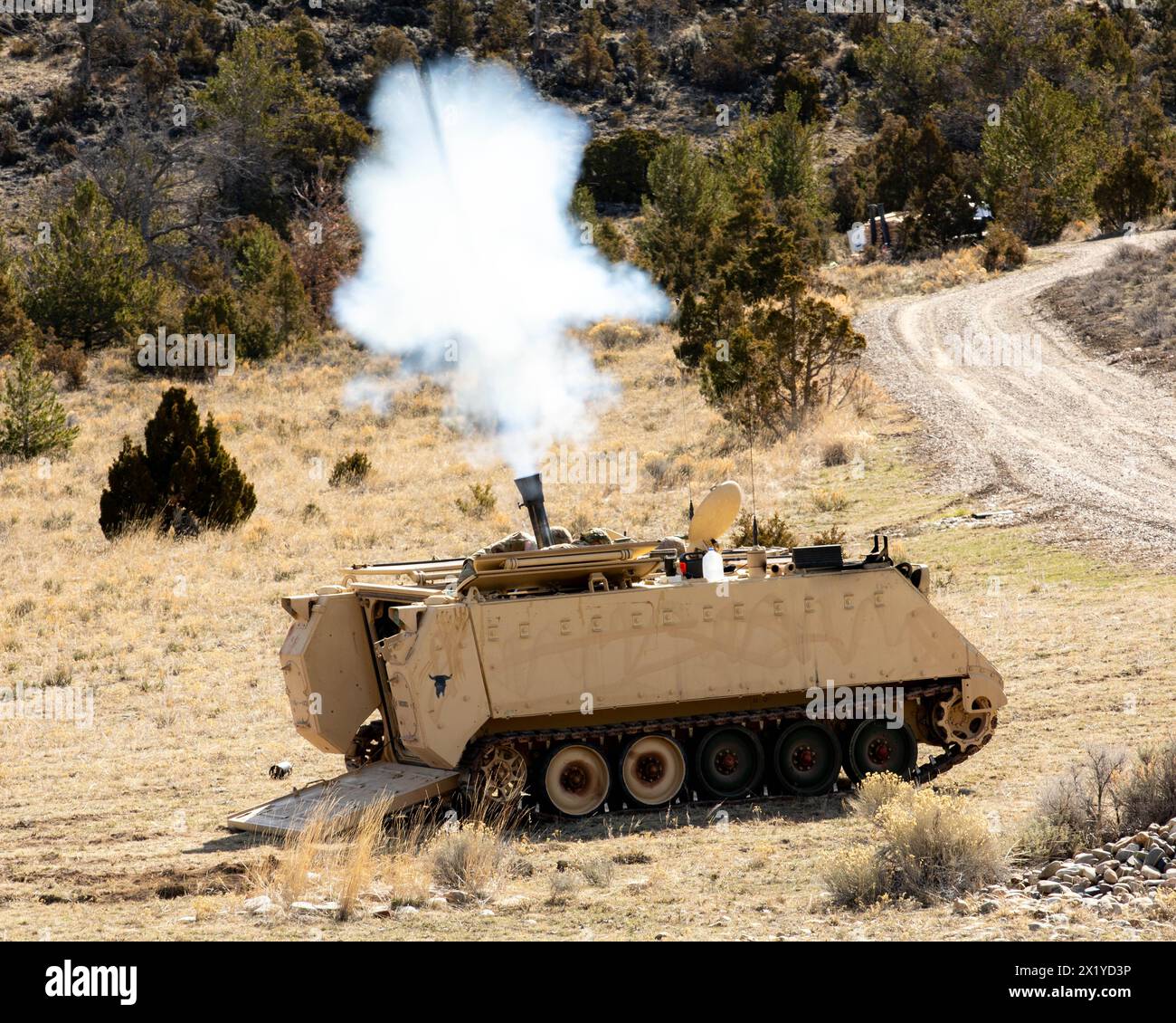 The mortar platoon of Headquarters Headquarters Command 1-163 Combined ...