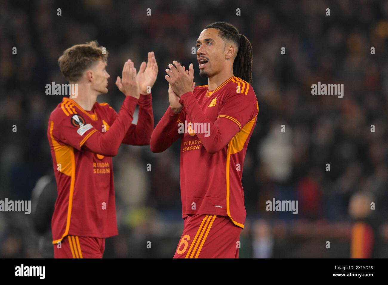 Stadio Olimpico, Rome, Italy. 18th Apr, 2024. Europa League, Quarter ...