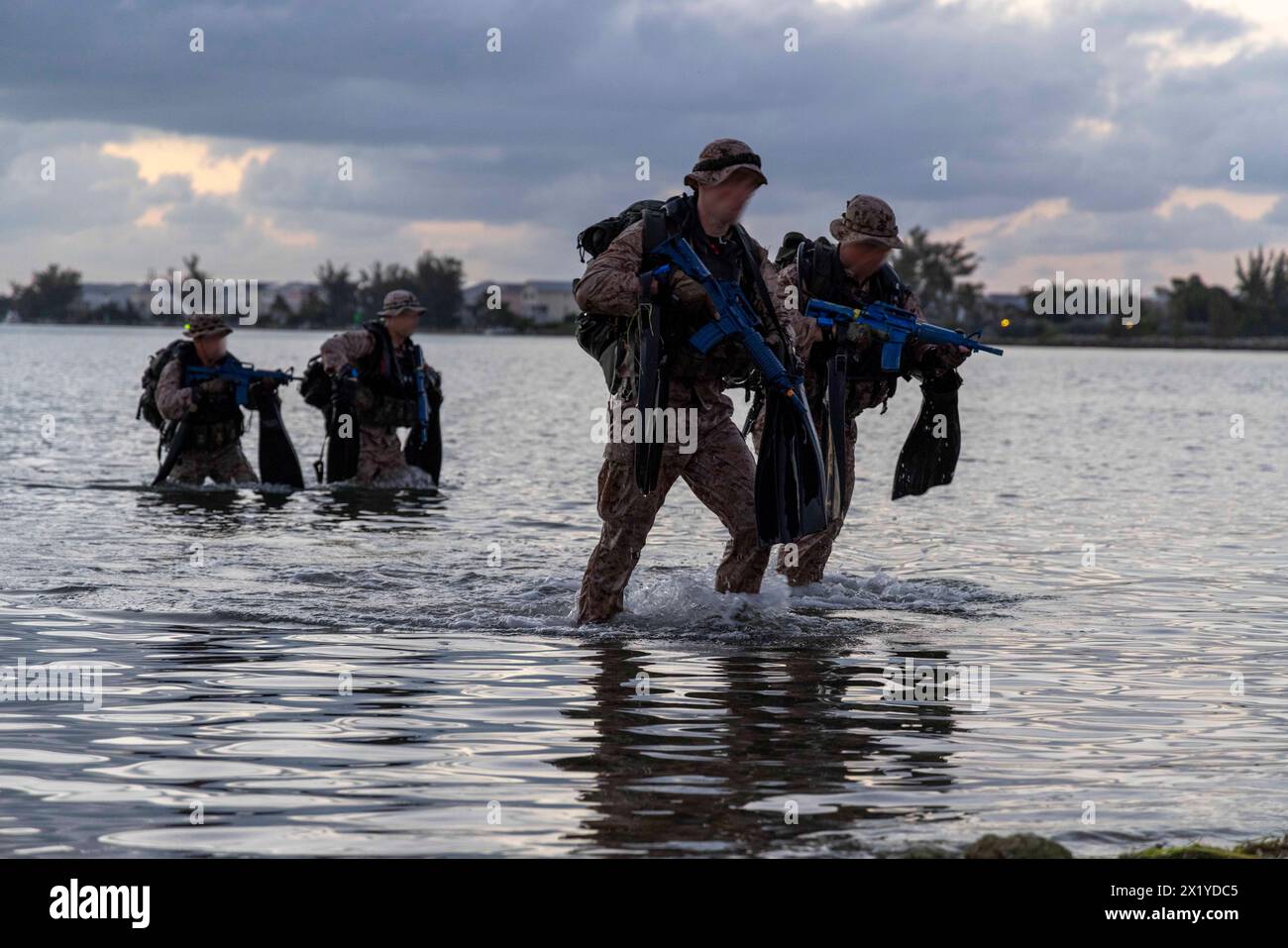 Students in the Individual Training Course, Marine Forces Special ...