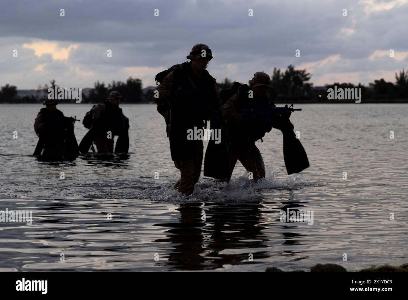 Students in the Individual Training Course, Marine Forces Special ...