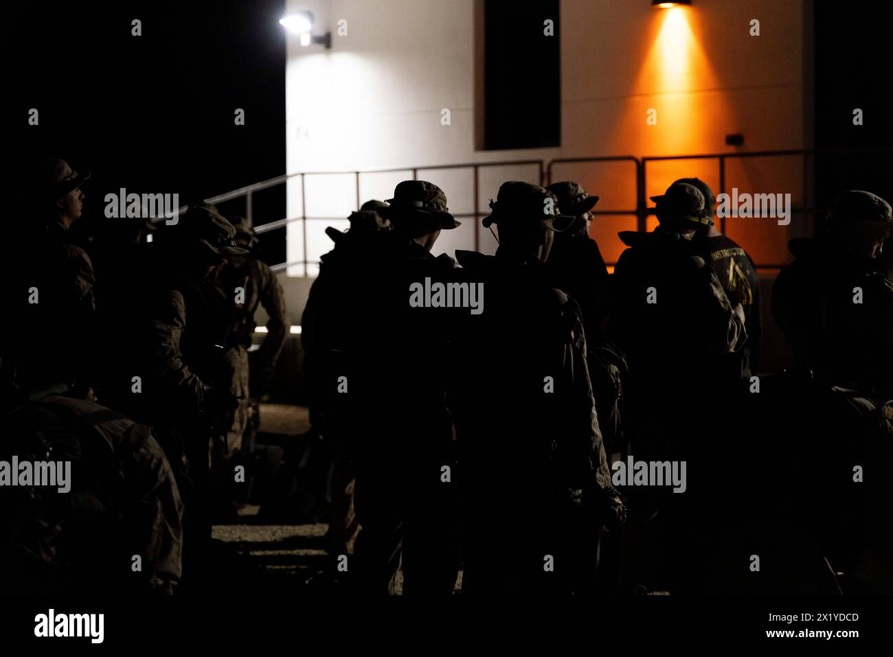 Students in the Individual Training Course, Marine Forces Special ...