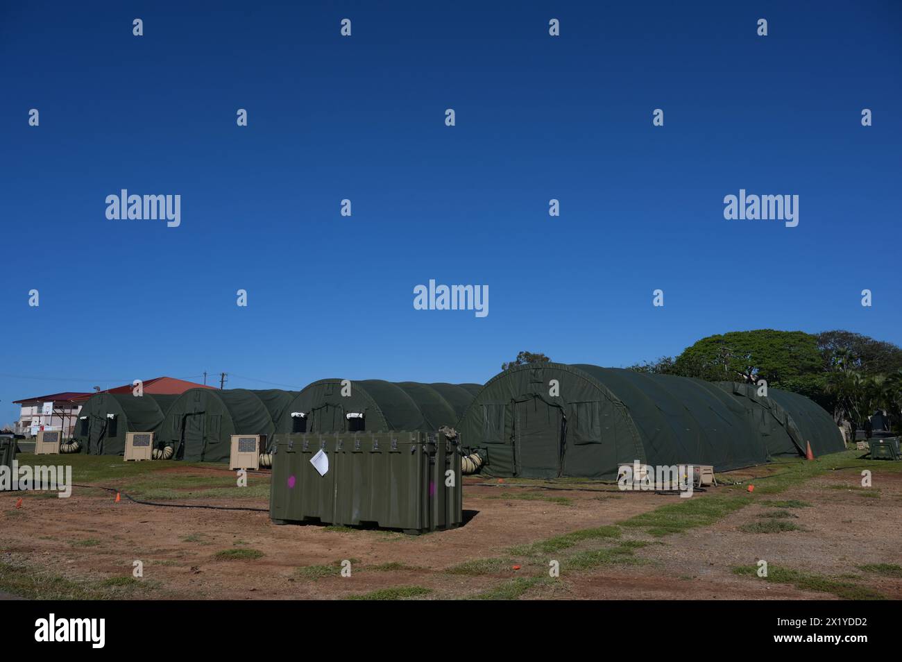 An En-Route Patient Staging Facility is utilized during a 15th Medical ...