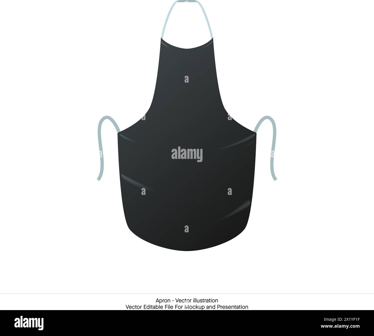 Apron Vector Editable File For Mockup and Presentation. Editable Apron ...