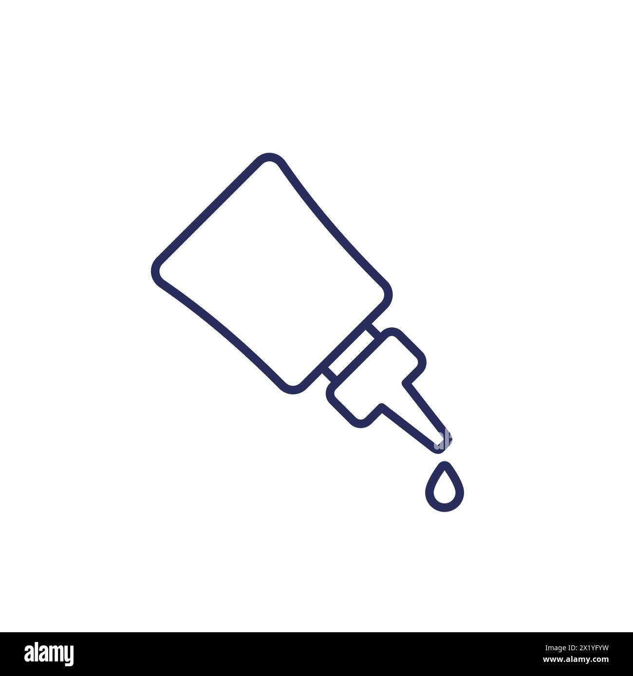 Glue tube icon outline Cut Out Stock Images & Pictures - Alamy