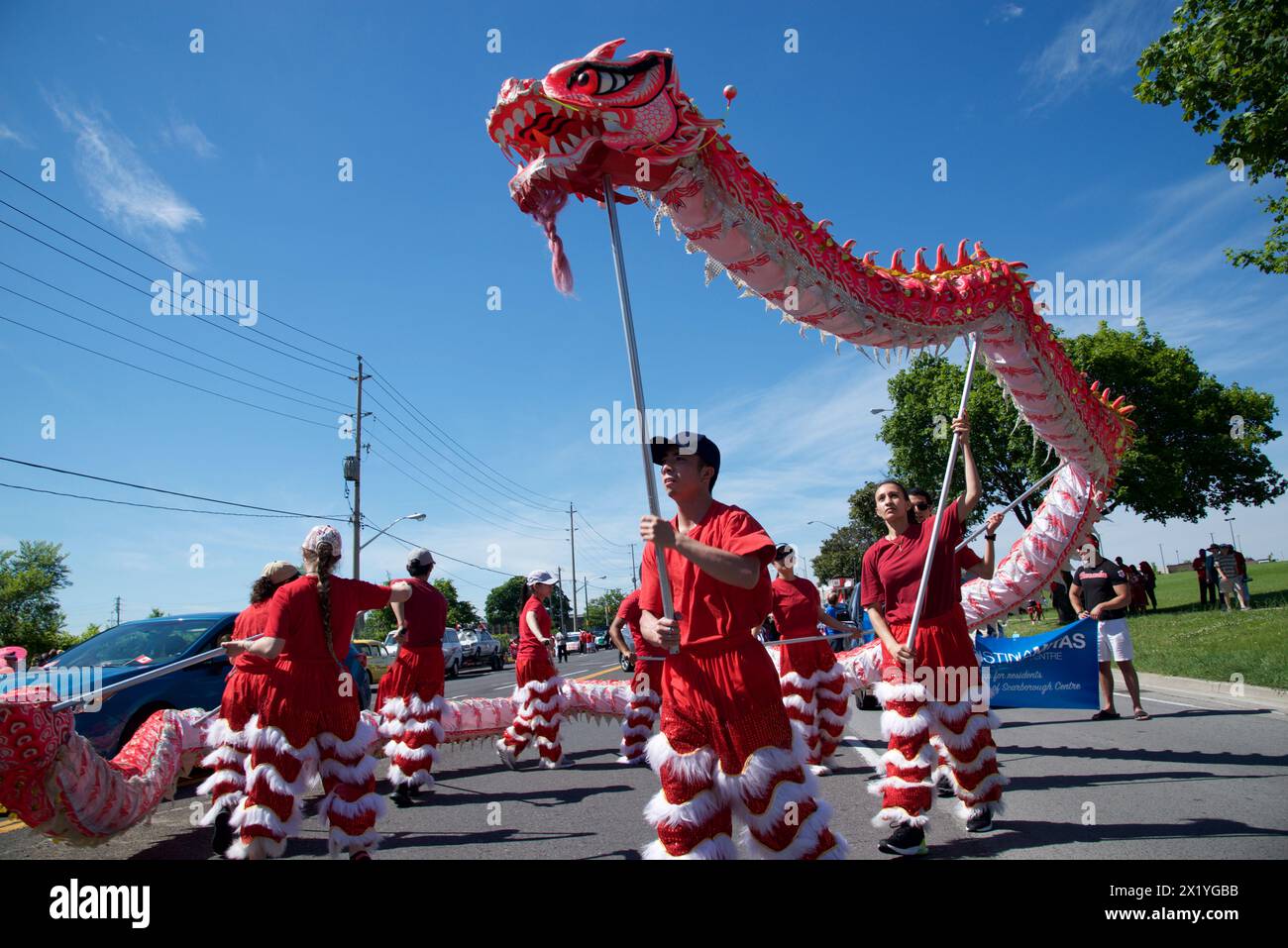 Toronto, Ontario / Canada - July 01, 2019: The men performed in the ...