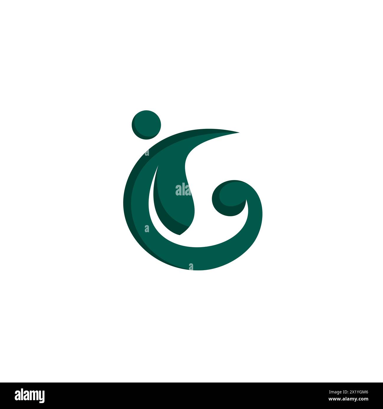G Leaf Logo Symbol, G Nature, G people Logo Stock Vector Image & Art ...