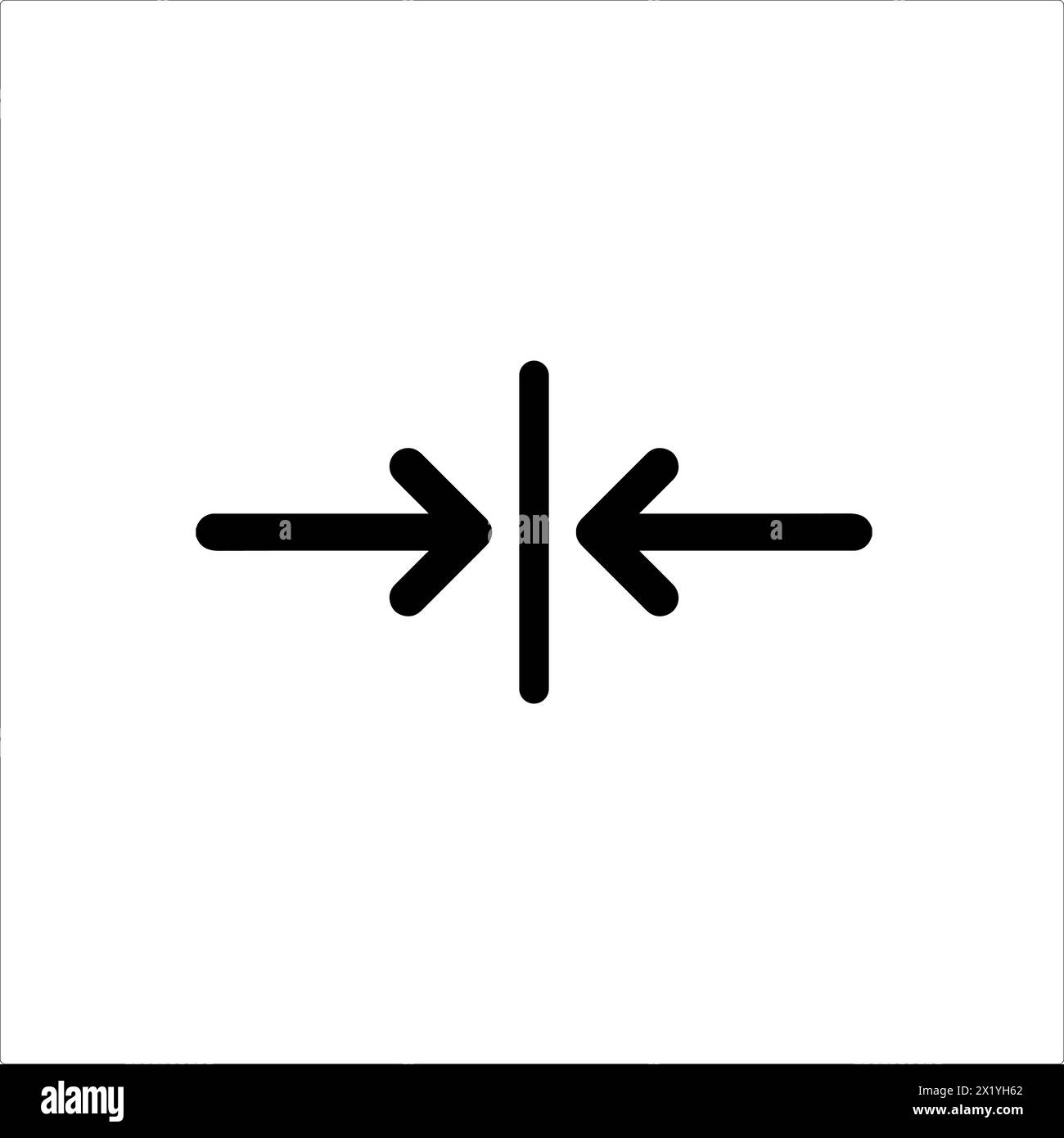 flat icon of Disproportionate, both diffuse Stock Vector Image & Art ...