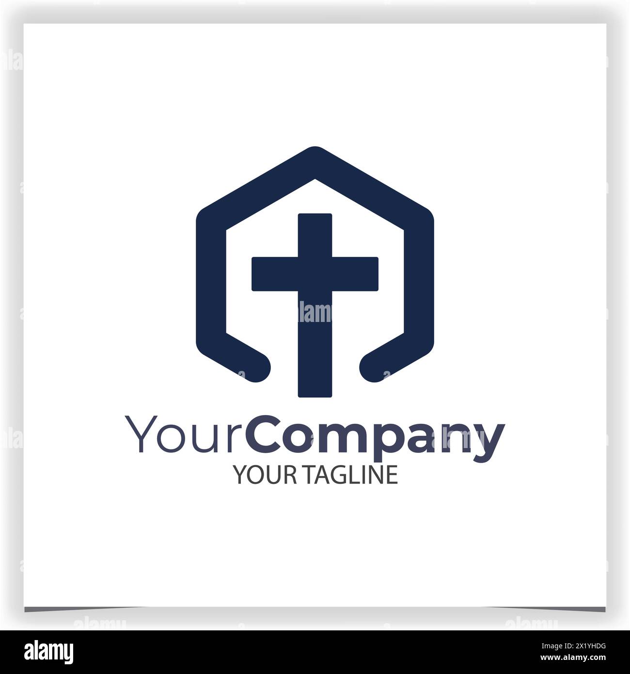 Vector Church logo design template Stock Vector Image & Art - Alamy