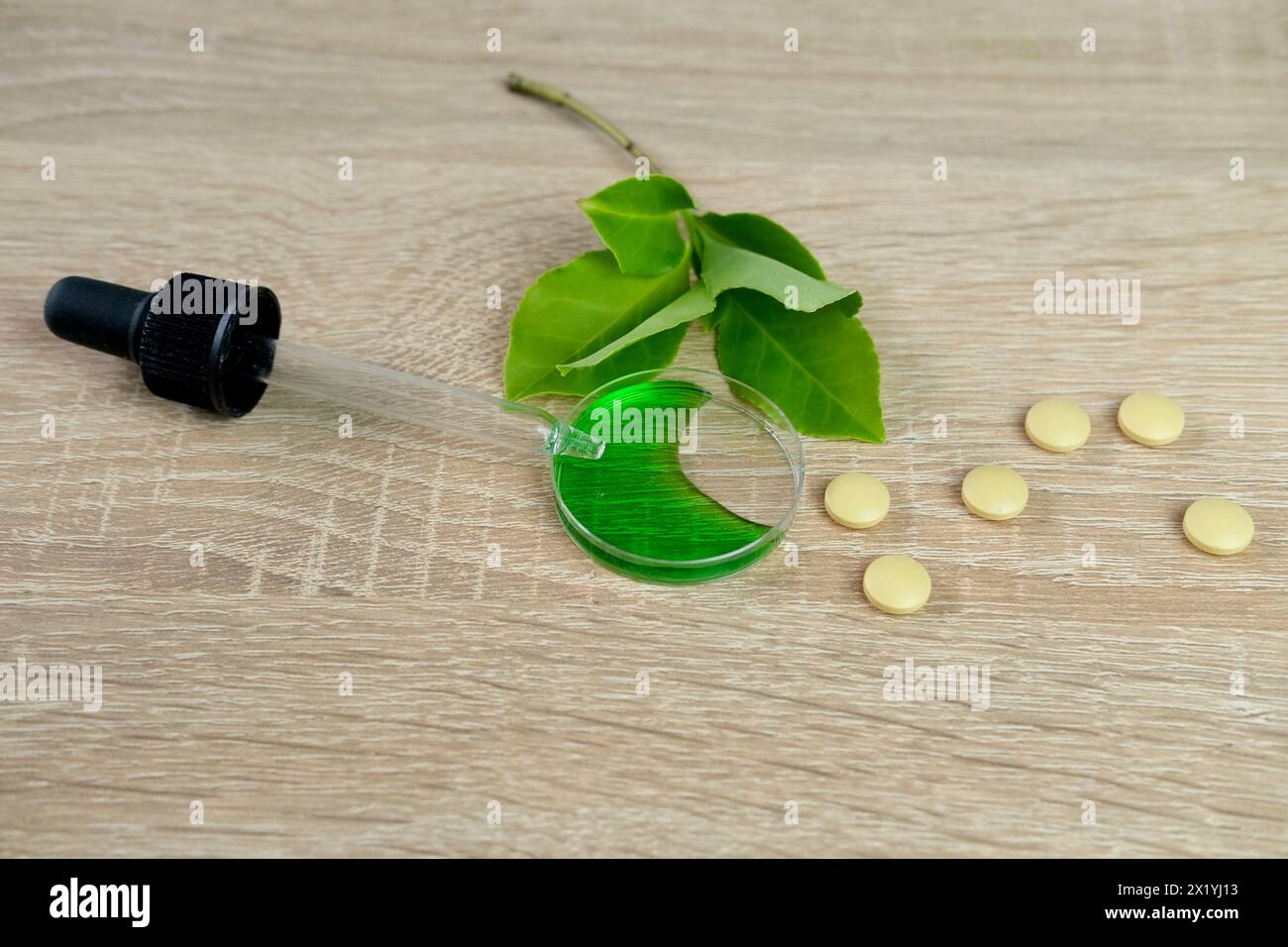 pills, capsules, creating a new medicine from plants, biologically ...