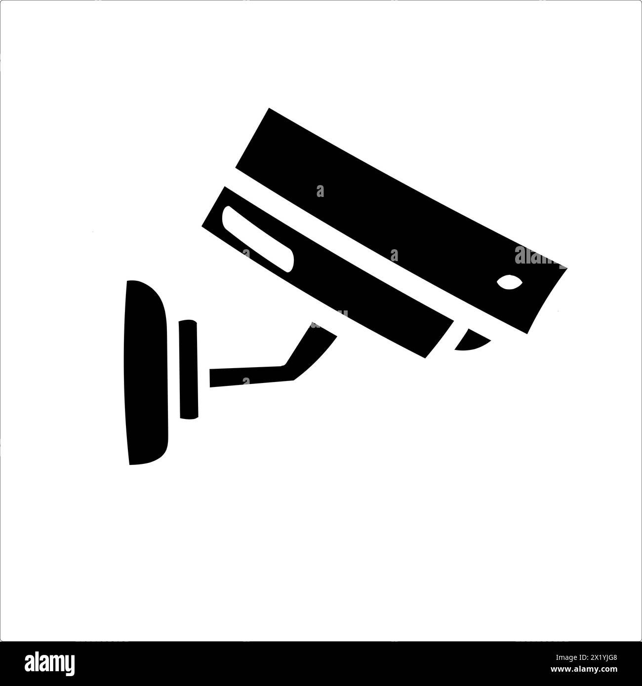Security system icon line Black and White Stock Photos & Images - Alamy