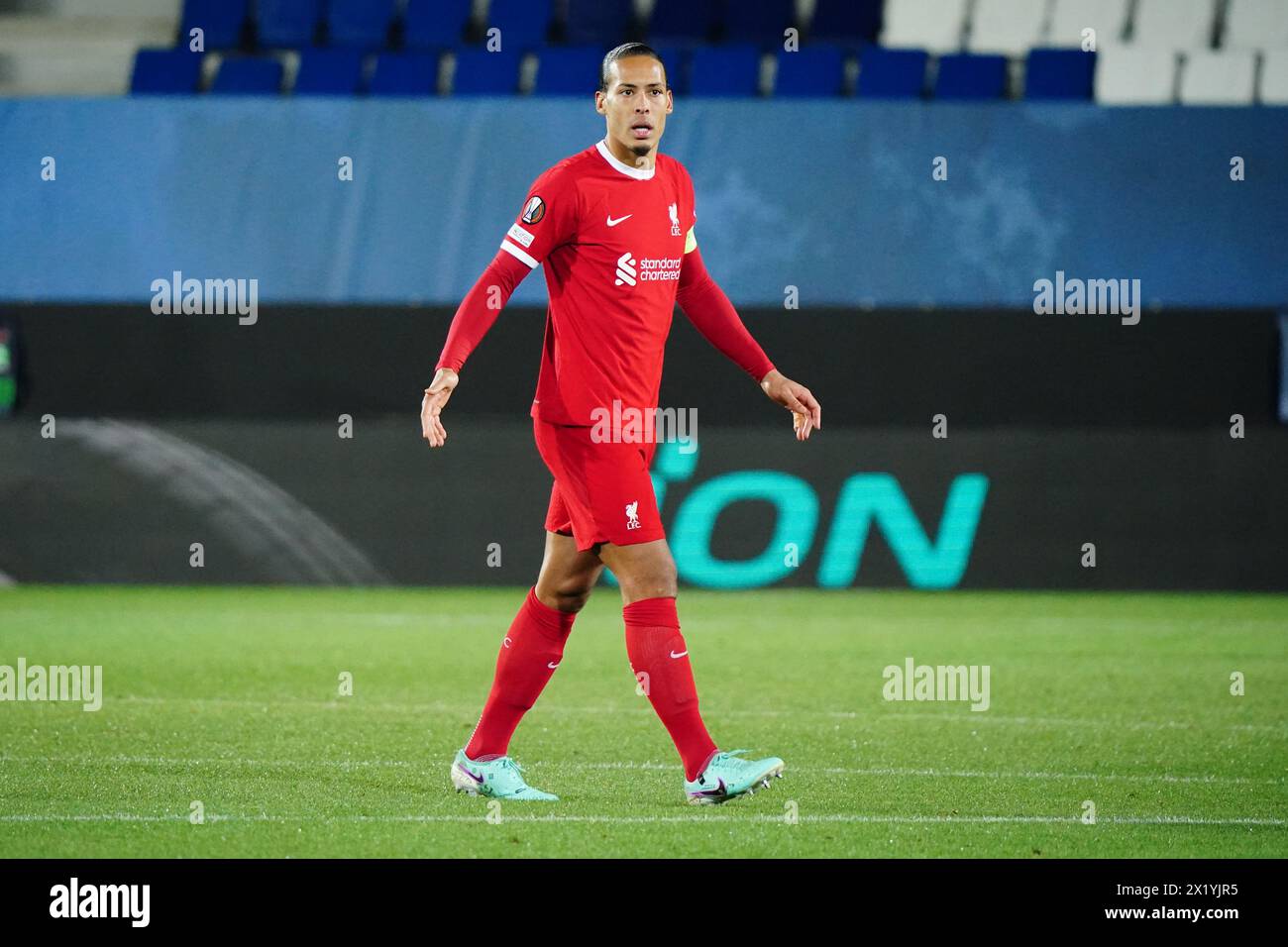 Virgil van Dijk (Liverpool FC) during the UEFA Europa League, Quarter ...