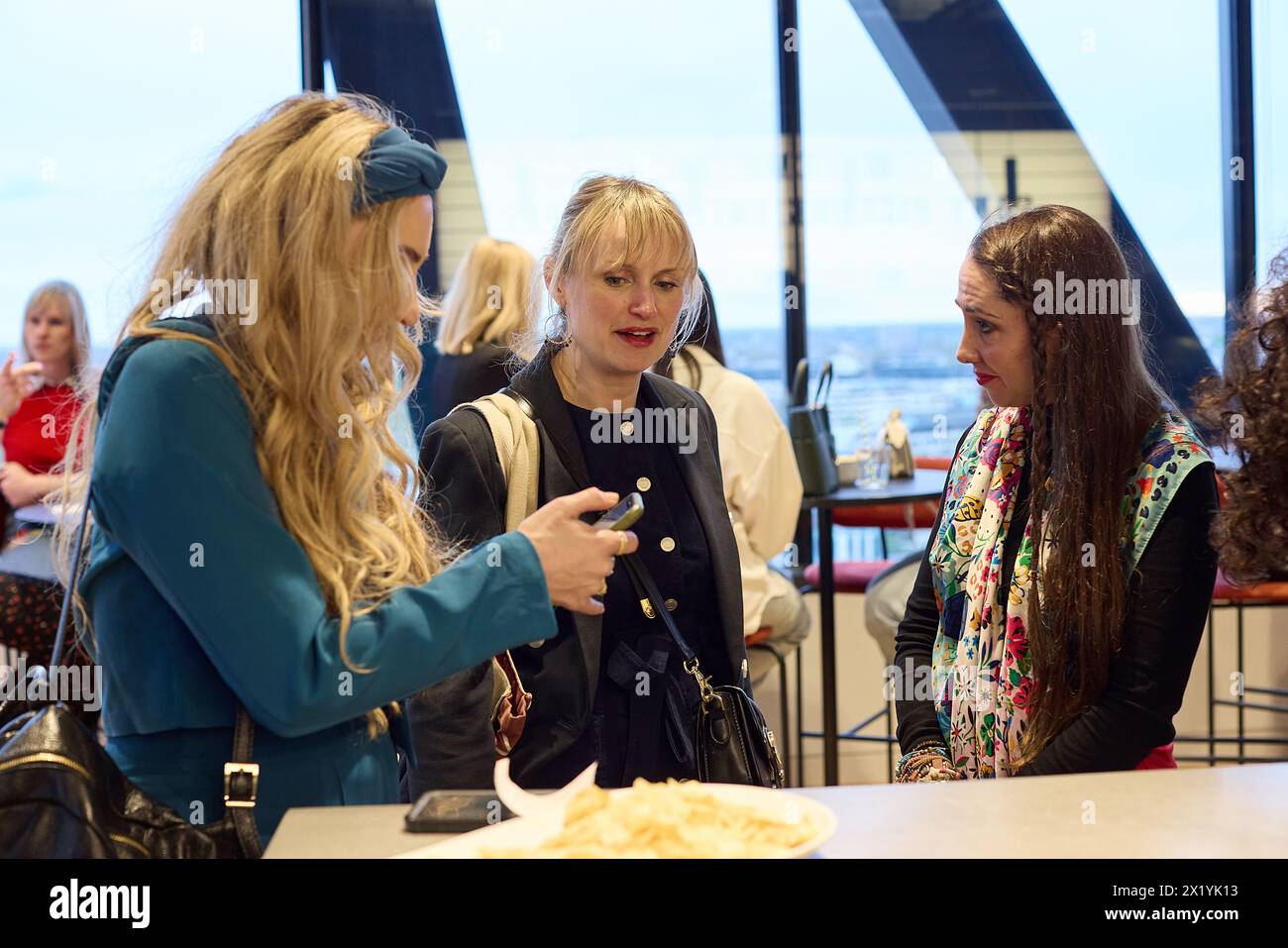 London, UK. 18th Apr 2024. Sarah Dawes & Talia Dean at the Ordinary ...