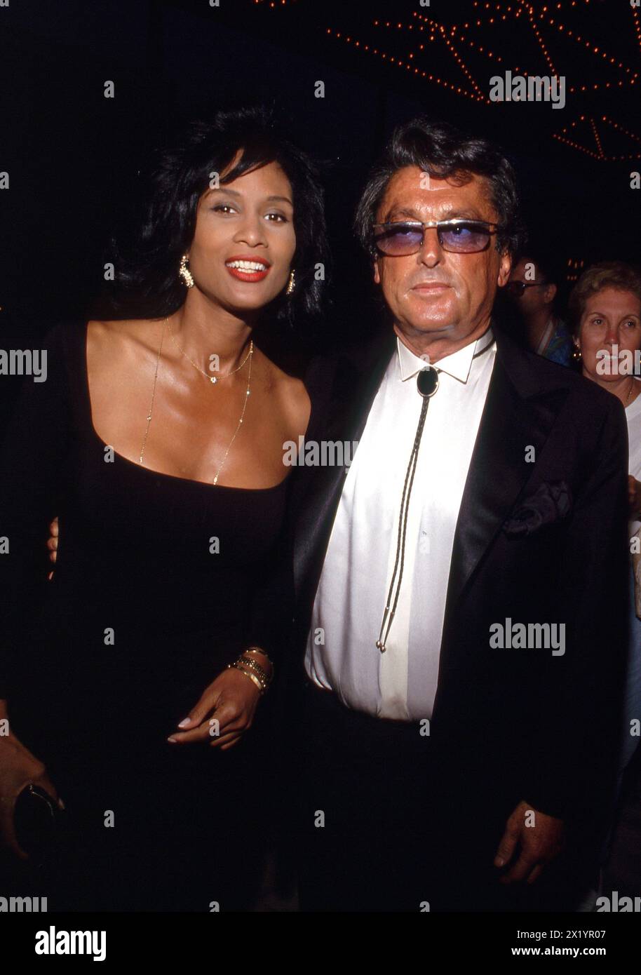 Beverly Johnson and Robert Evans 1991 Credit: Ralph Dominguez ...