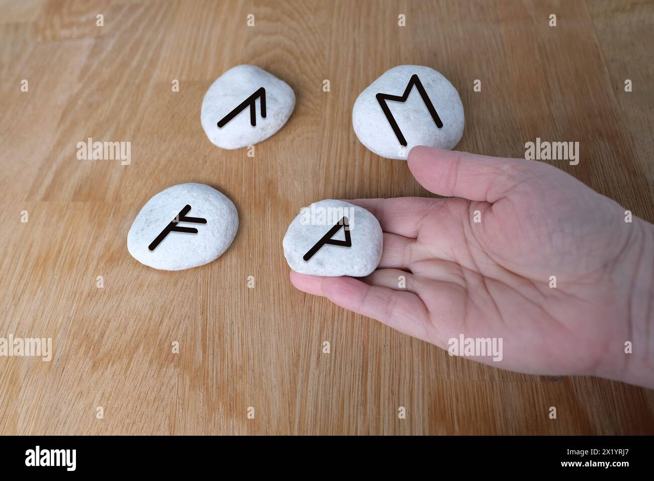 fortuneteller's hand explains the meaning of the Scandinavian, Slavic ...