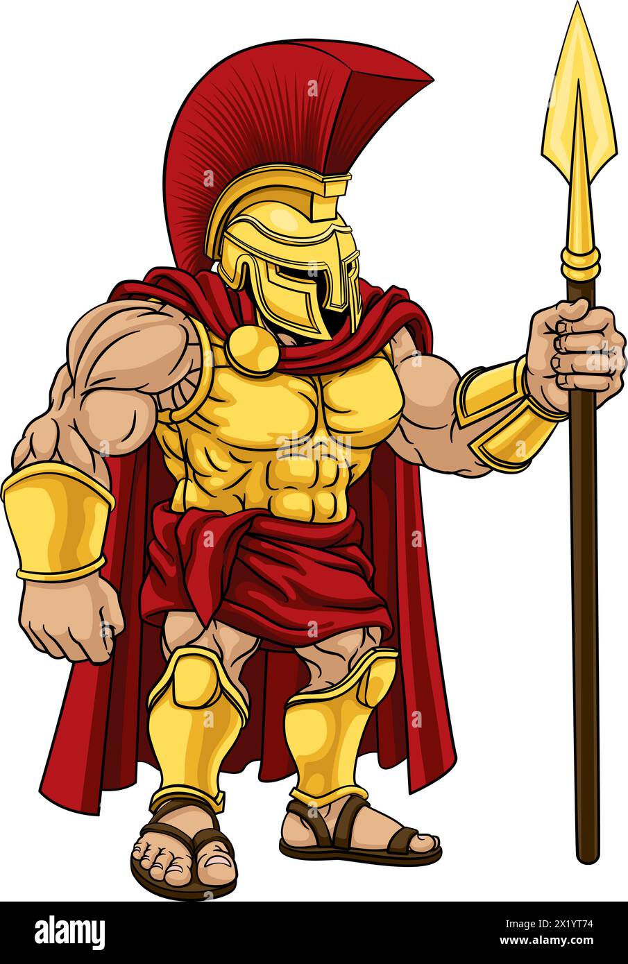 Cartoon gladiator hi-res stock photography and images - Alamy