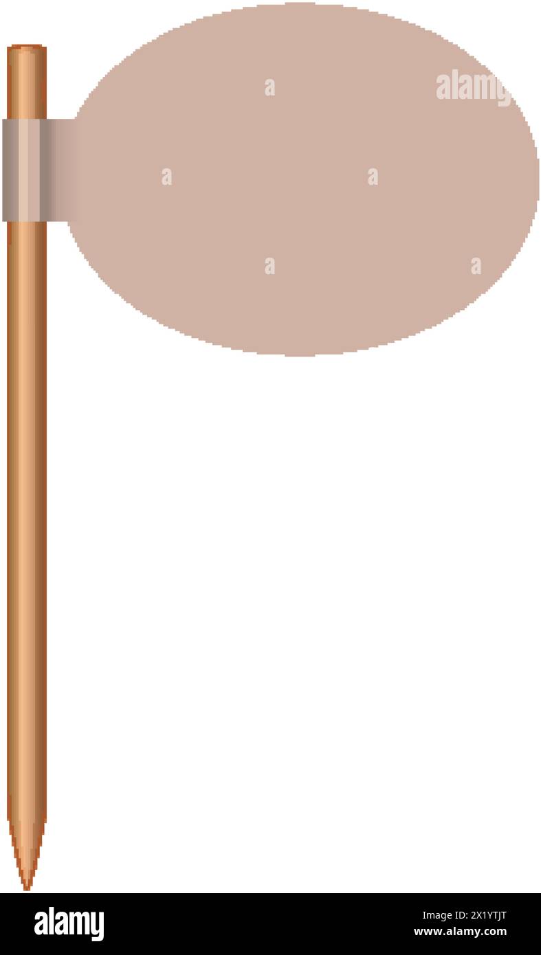 Simple graphic of a sign with a round top Stock Vector Image & Art - Alamy