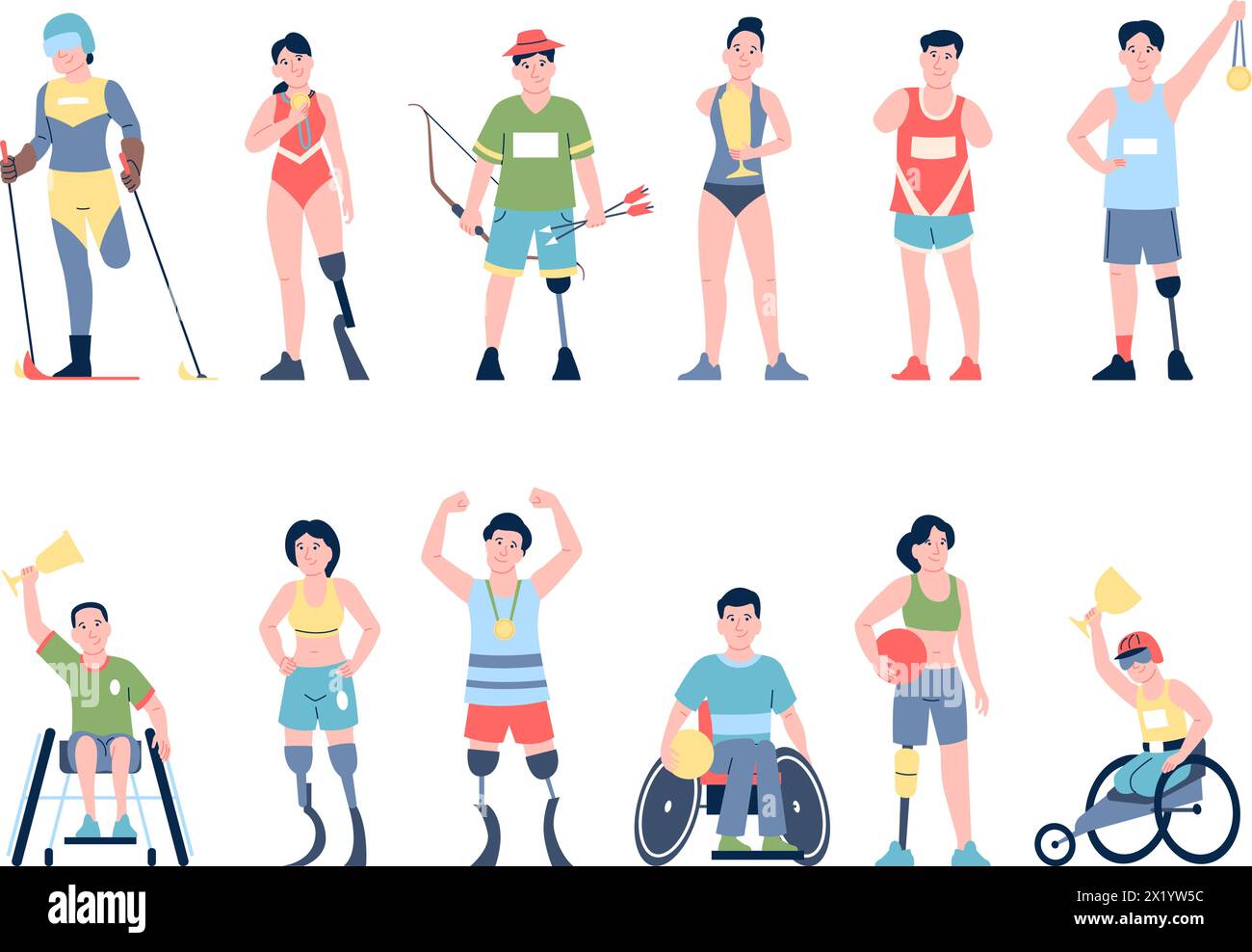 Female wheelchair athlete Stock Vector Images - Alamy