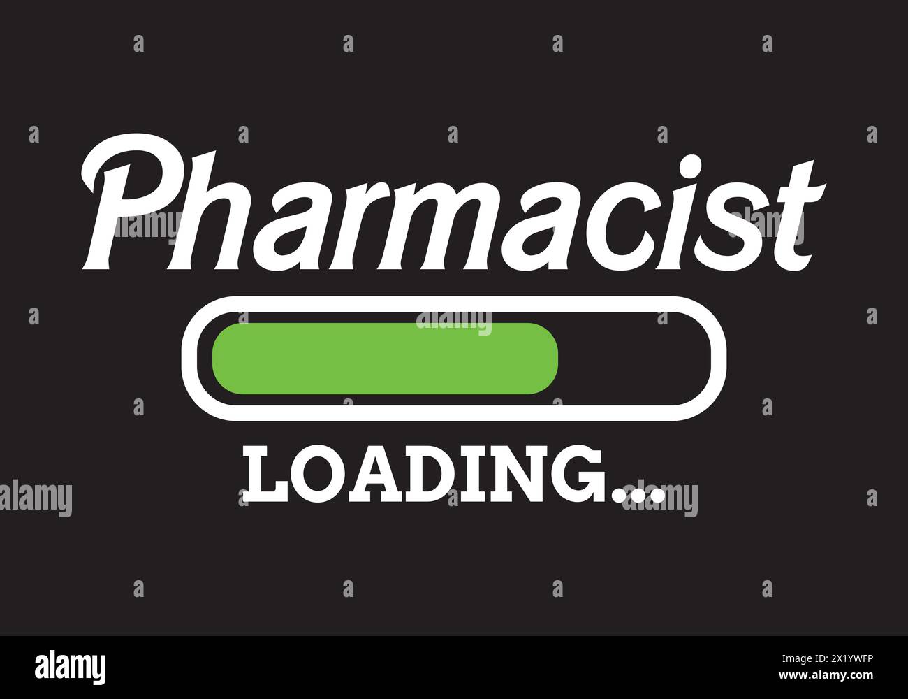 Pharmacist loading... Pharmacist Quote T-shirt design. Print Ready ...