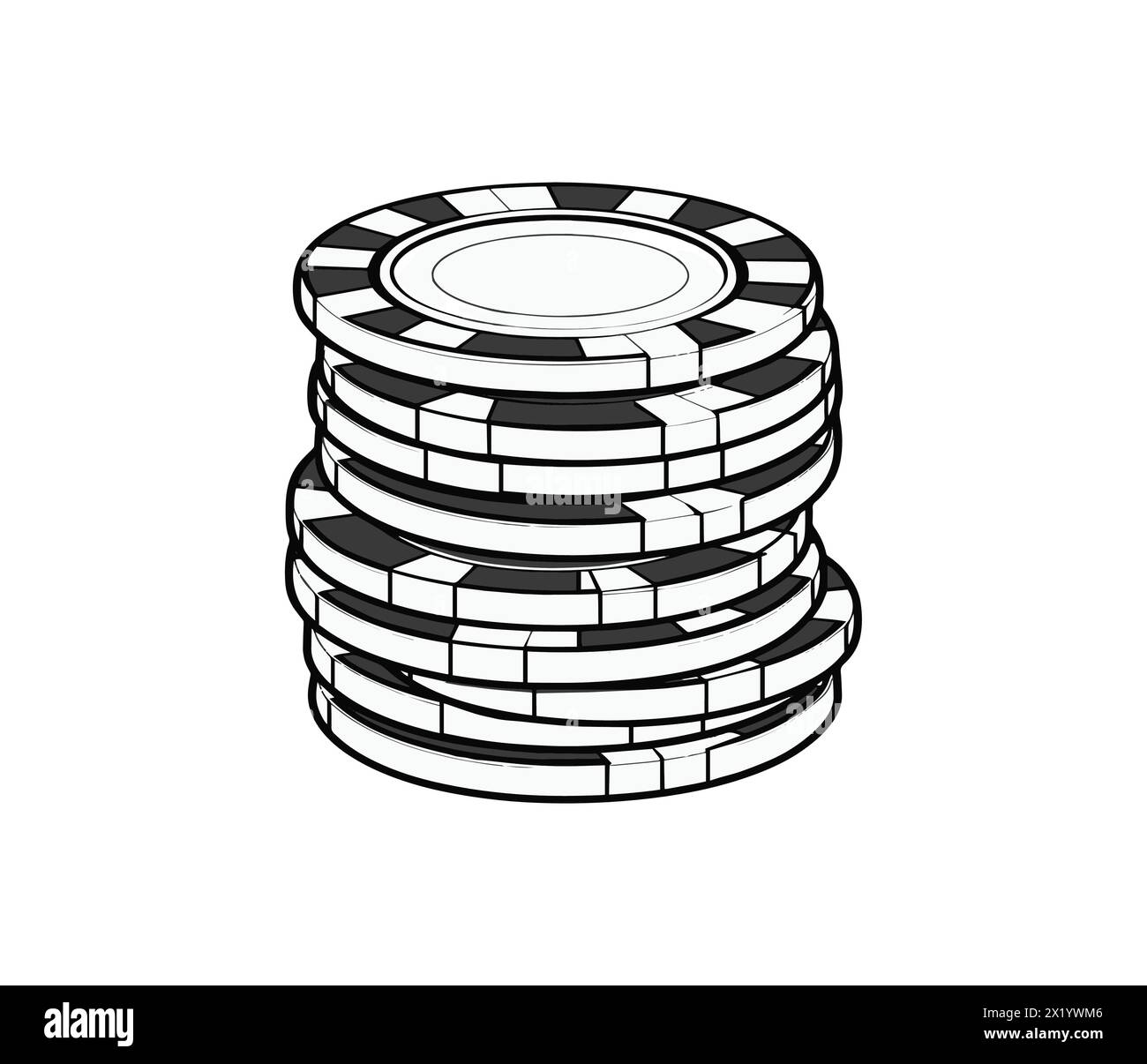 Poker chip vector illustration. Poker chip vector illustration Stock ...
