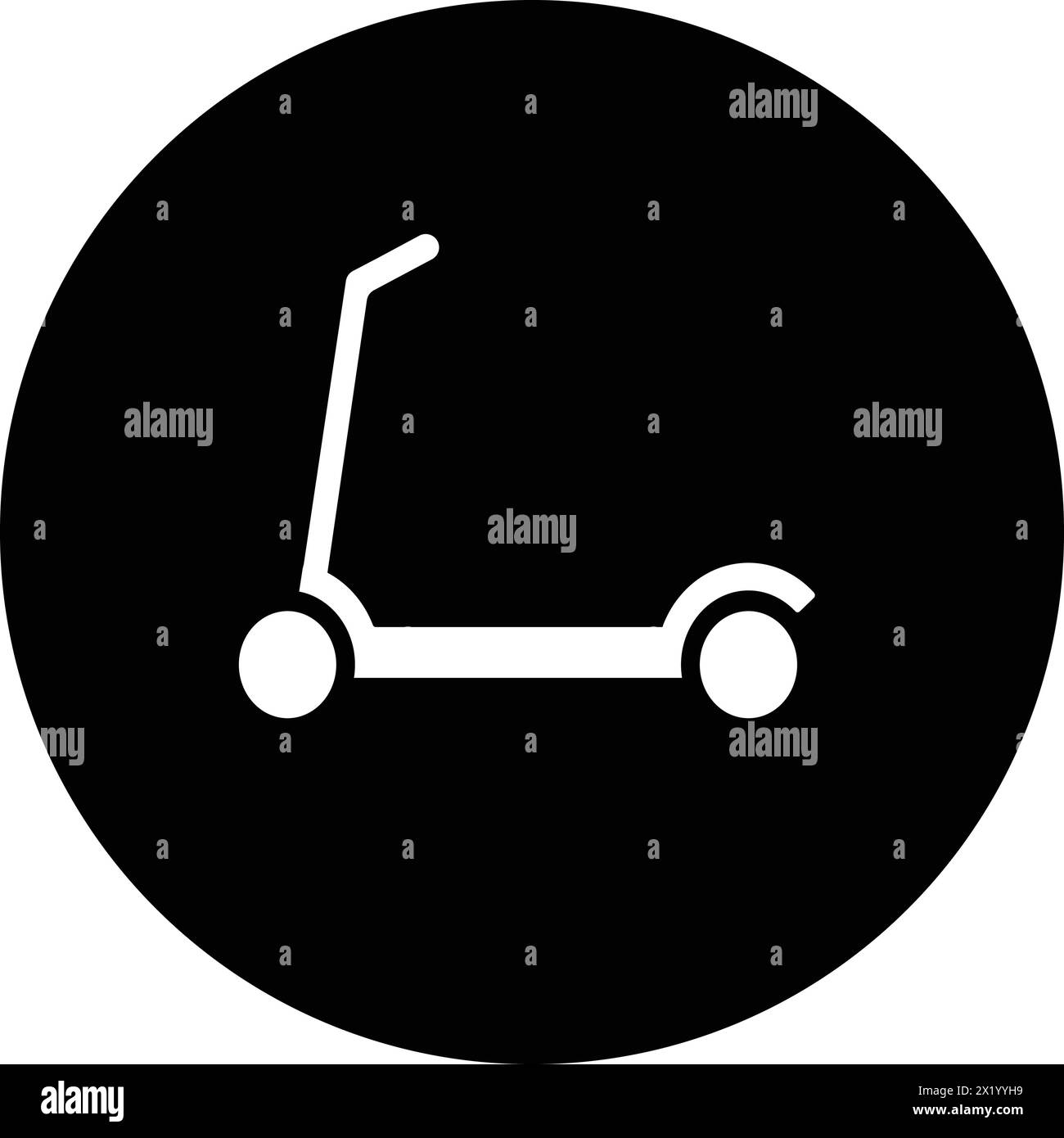 scooter logo vector illustration design Stock Vector Image & Art - Alamy