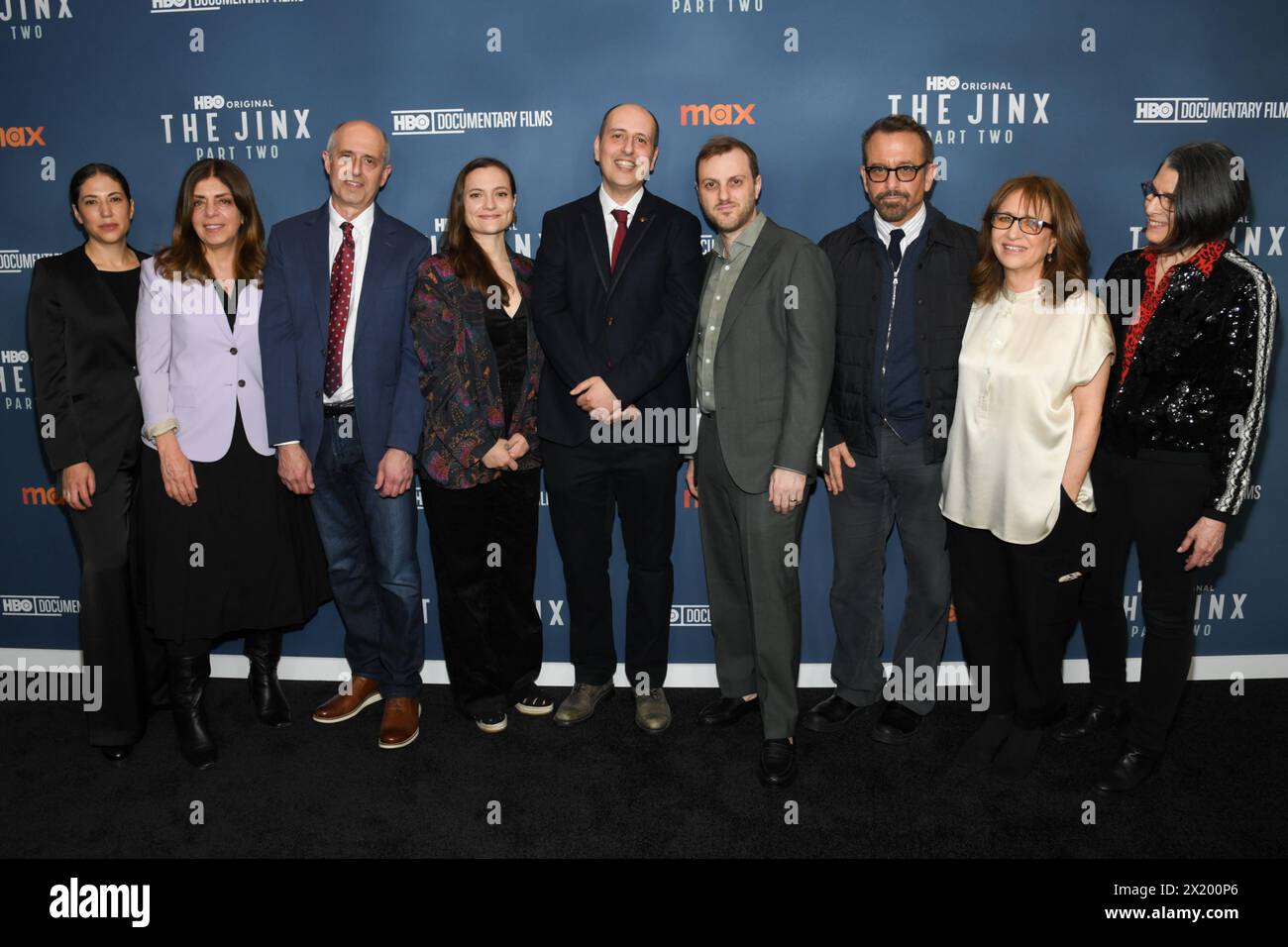 New York, USA. 18th Apr, 2024. Sara Rodriguez, Nancy Abraham, Richard ...