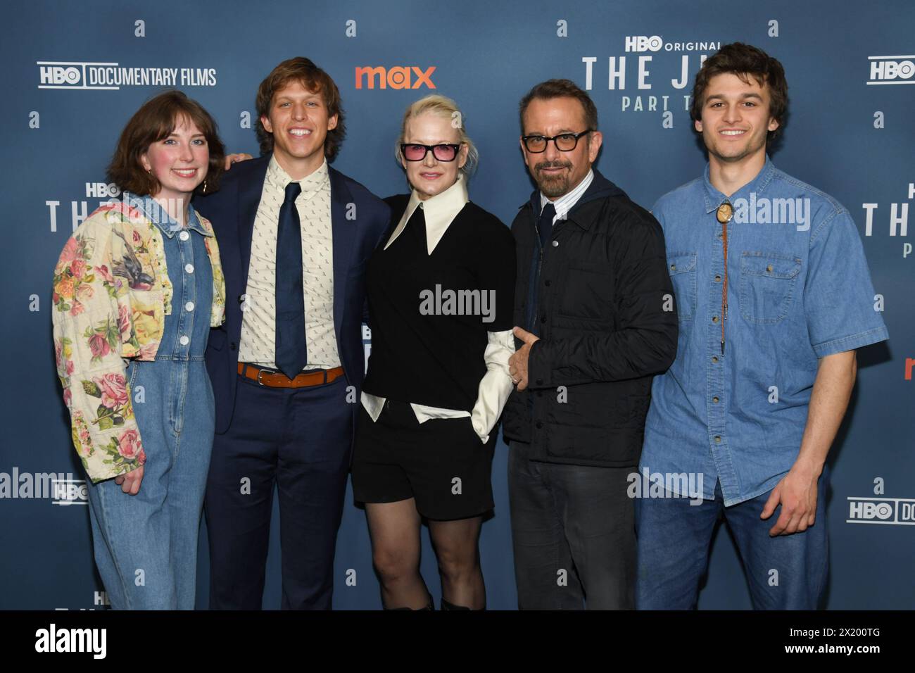New York, USA. 18th Apr, 2024. Nancy Jarecki and Andrew Jarecki ...
