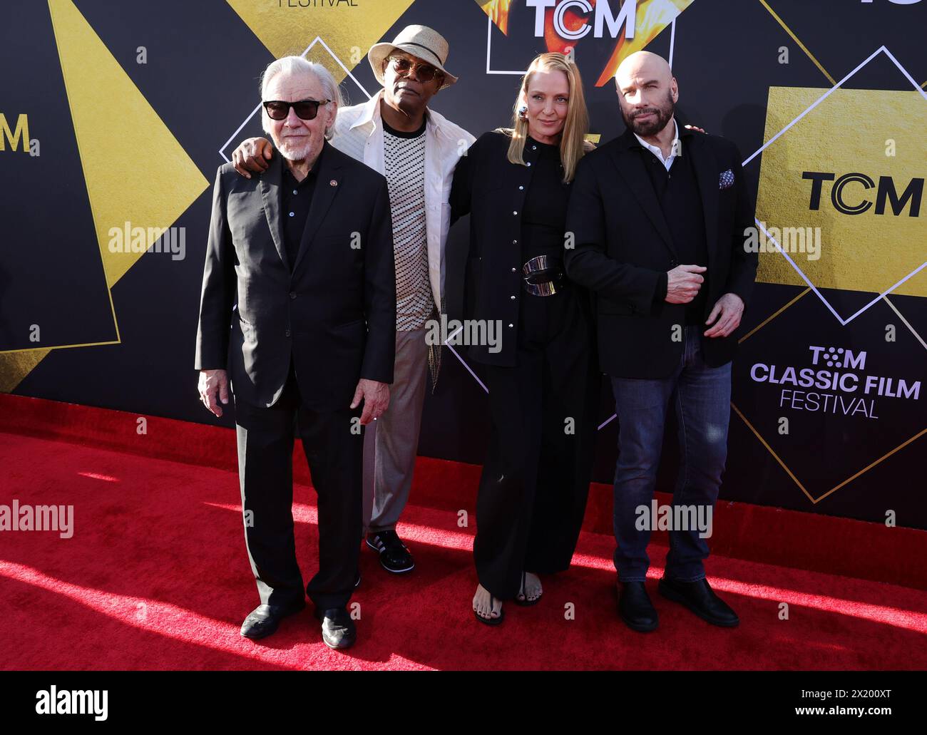 Hollywood, Ca. 18th Apr, 2024. Harvey Keitel, Samuel L. Jackson, Uma ...