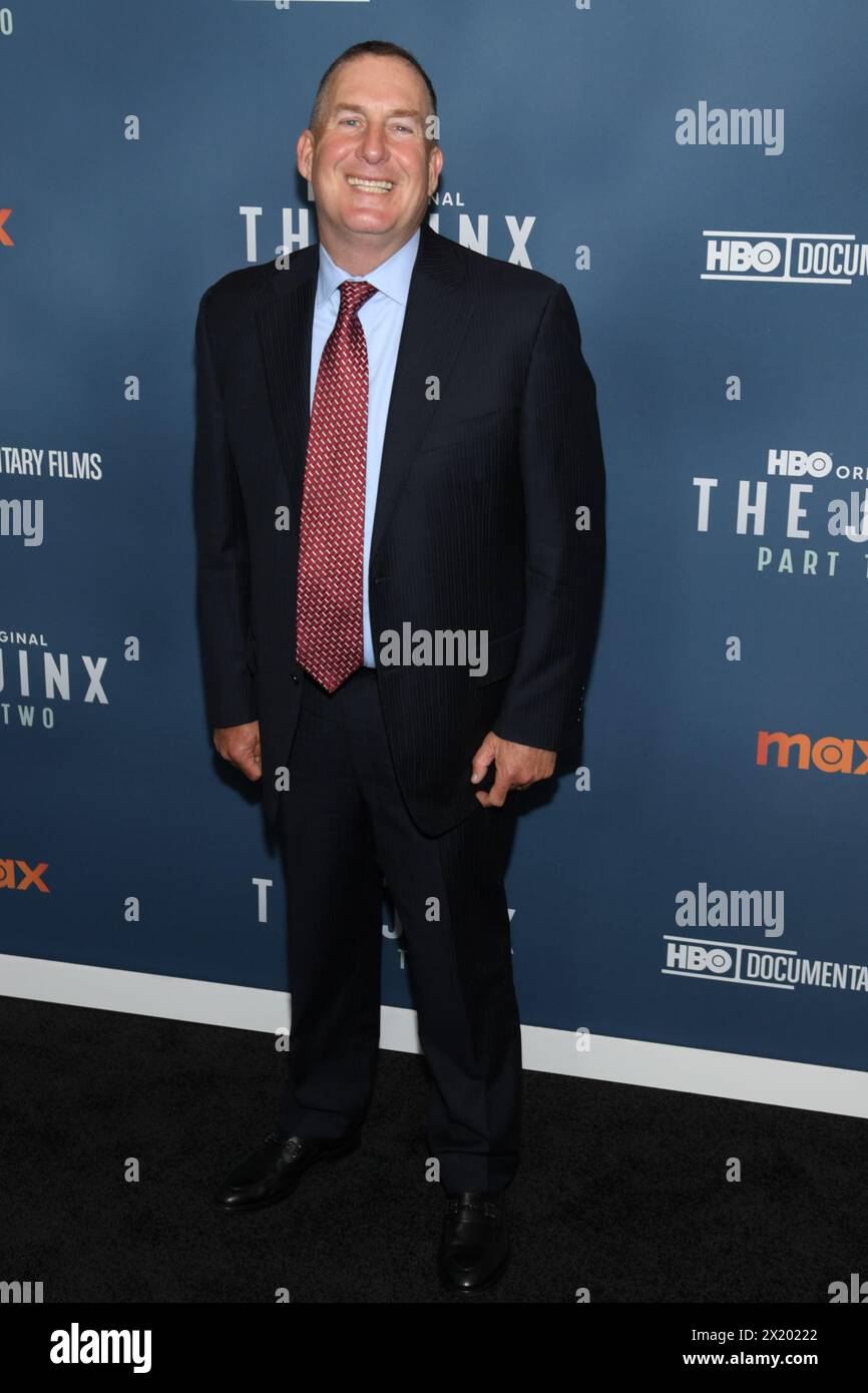 New York, USA. 18th Apr, 2024. John Lewin attending The Jinx Part Two ...