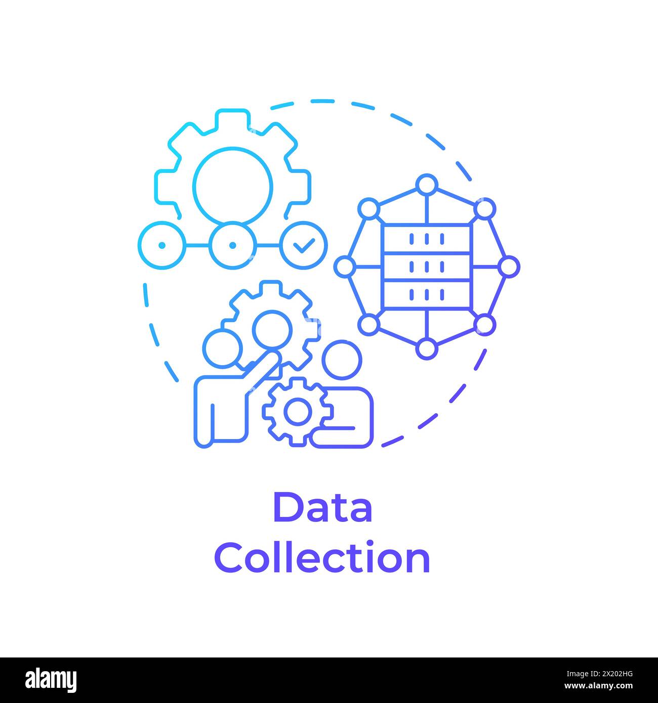 Transparent data collection blue Stock Vector Images - Alamy